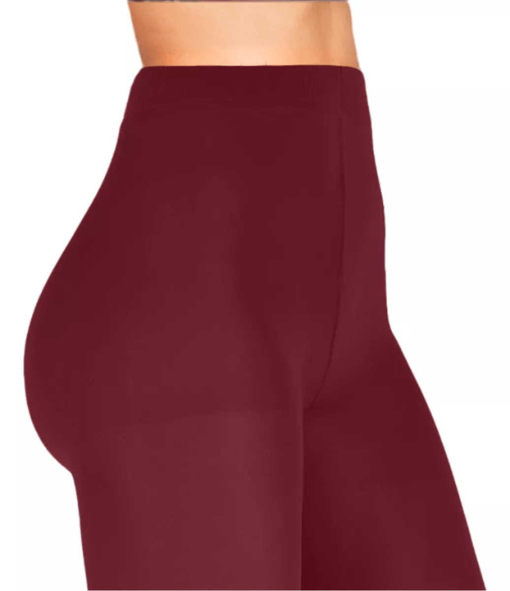 Meia Calça Trifil Opaca Fio 40 na Cor Vinho | Versatilidade e Estilo